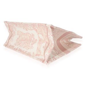 Dior | Bags | Christian Dior Pink Toile De Jouy Embroidery Medium Book ...